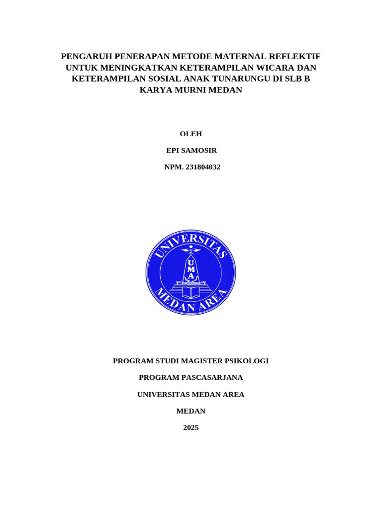 Proposal Revisi Setelah Sempro | PDF