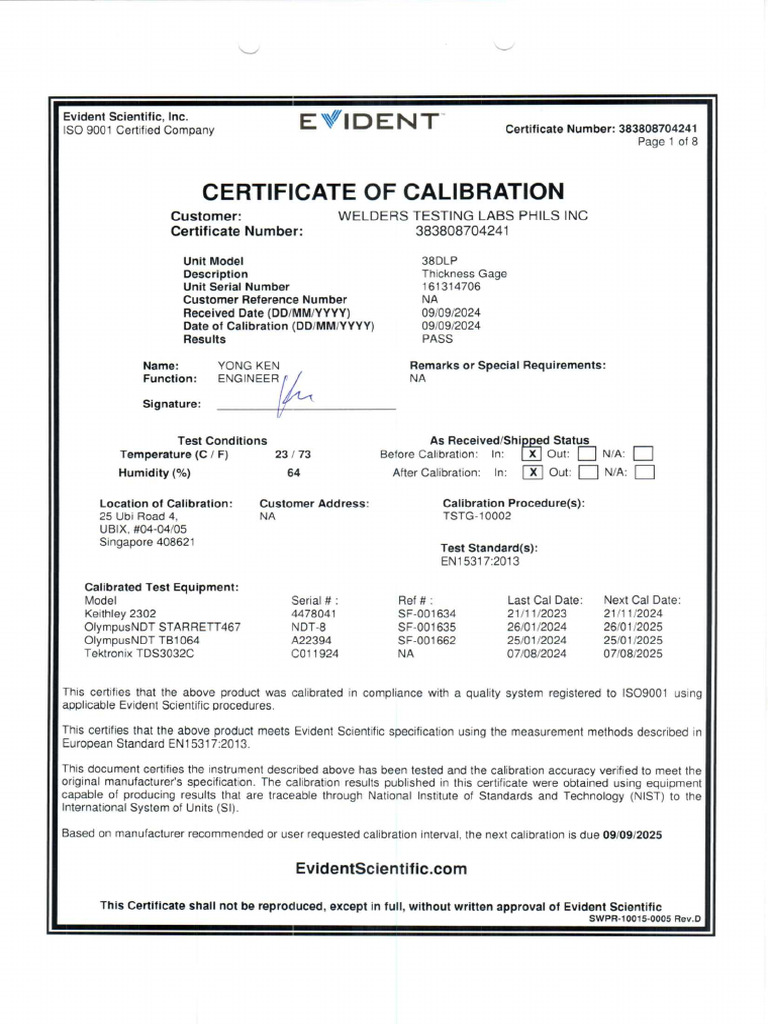 Calib Utg | PDF