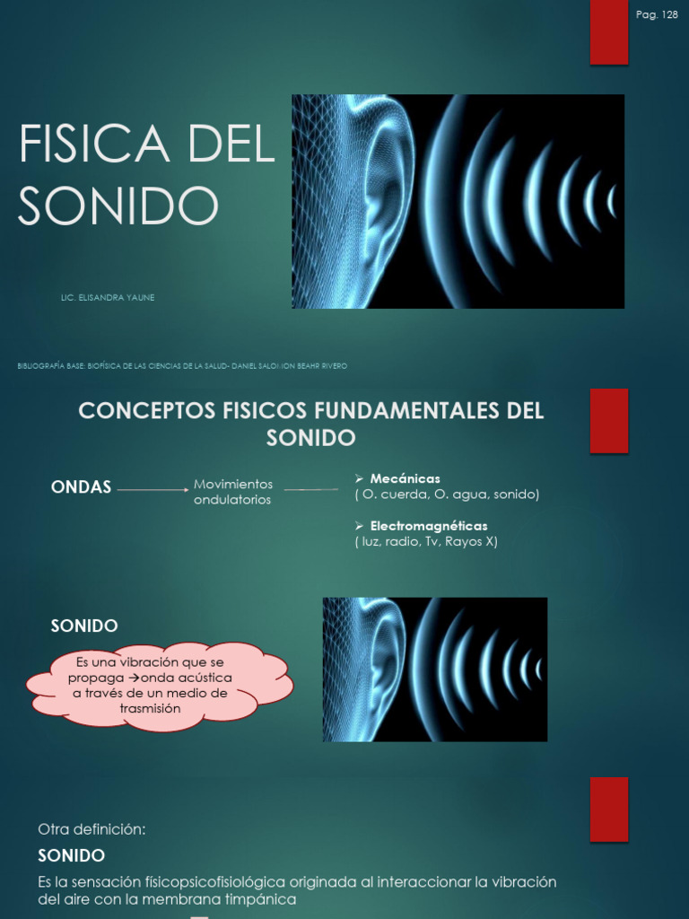 Fisica Del Sonido | PDF | Olas | Sonido