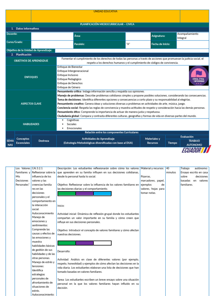 7mo ACOMPAÑAMIENTO- CIVICA - 2do trimestre 2024-2025 | PDF | Las emociones | Estrés (biología)