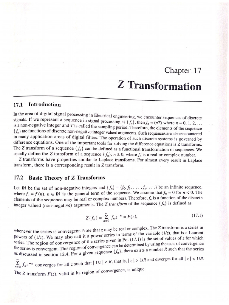 Ztransform | PDF