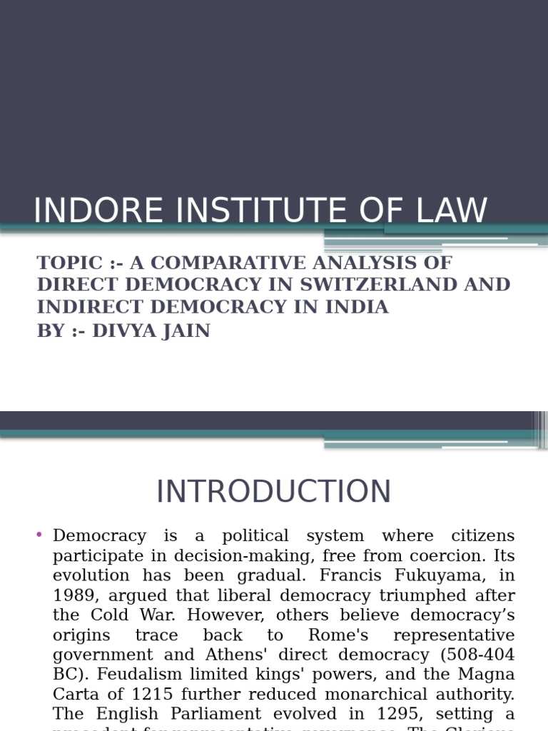 Political Science PPT Divya Jain | PDF | Democracy | Political Ideologies