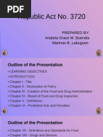 RA 9711 - FDA Act | PDF