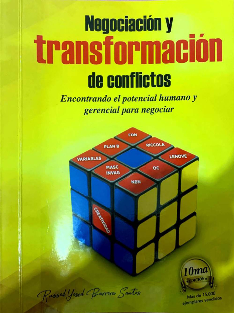 negociacion y transformacion de conflictos 2021 RUSSED - copia | PDF ...