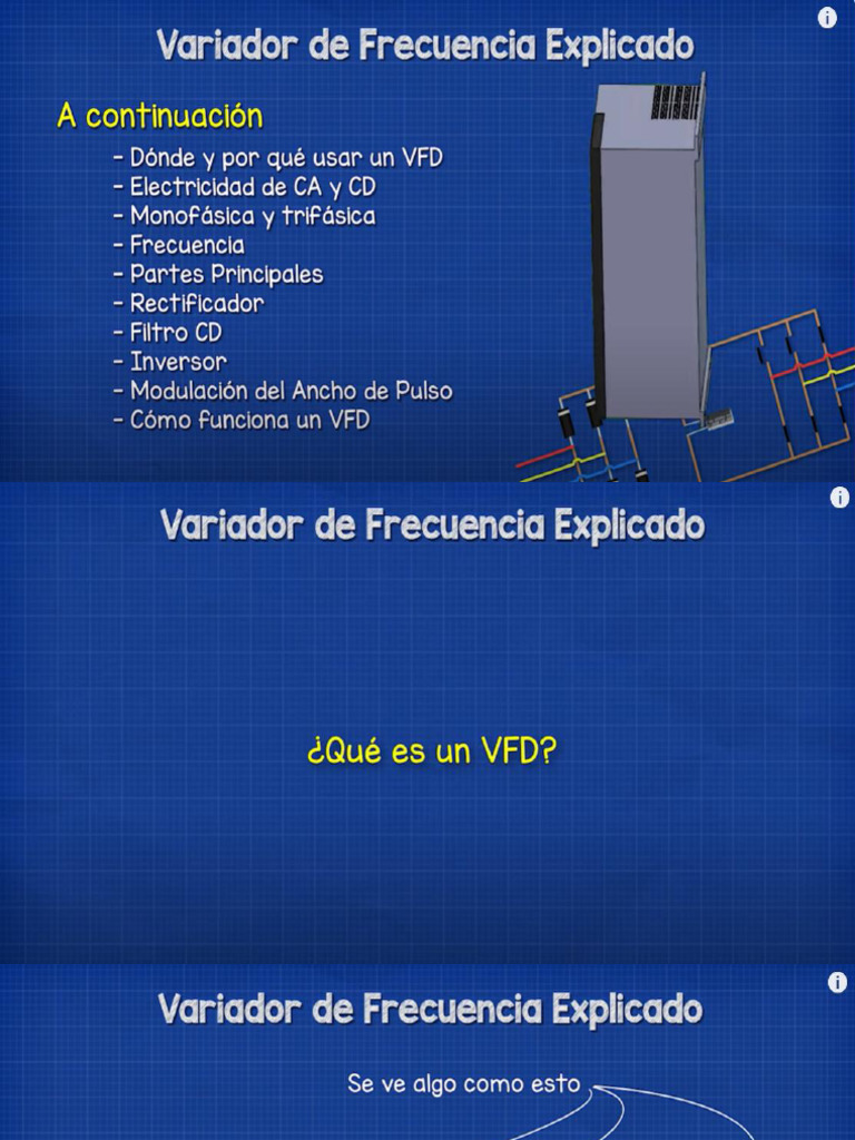 VARIADORES DE VELOCIDAD FRECUENCIA RESUMIDO | PDF
