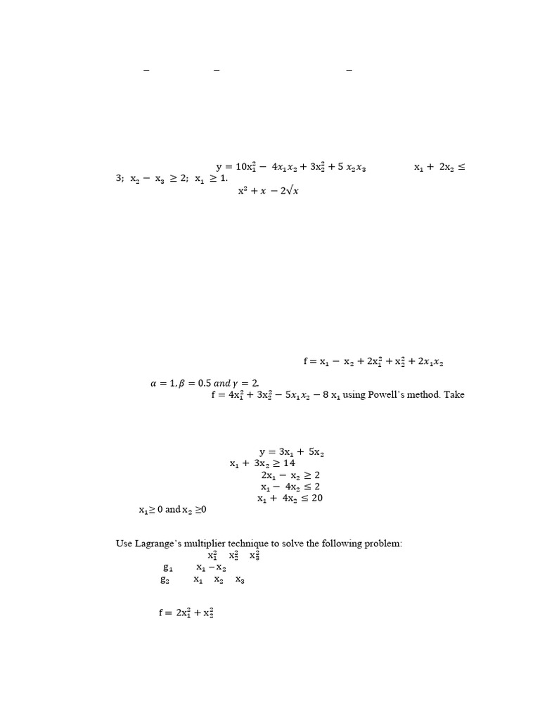 Me Summer 2019 | PDF | Mathematical Optimization | Algorithms