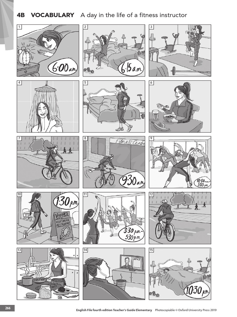 Present Simple - Daily Routine | PDF