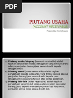 Analisa Aging Schedule Piutang Usaha | PDF | Pengelolaan Keuangan ...