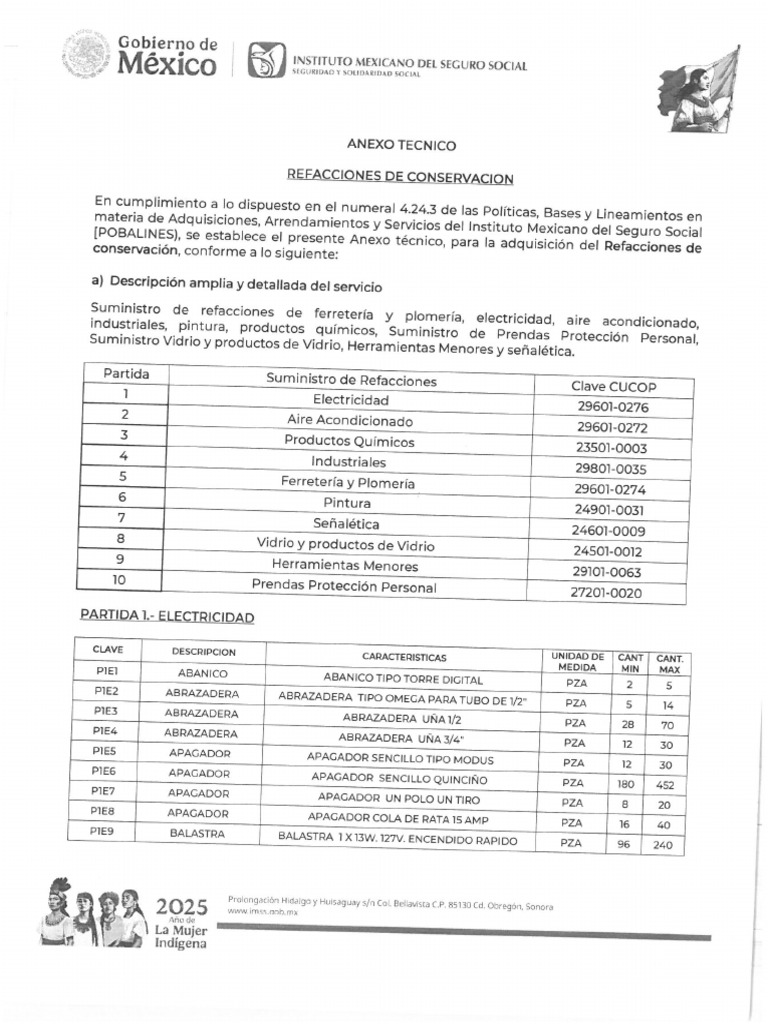 Anexo Tecnico | PDF