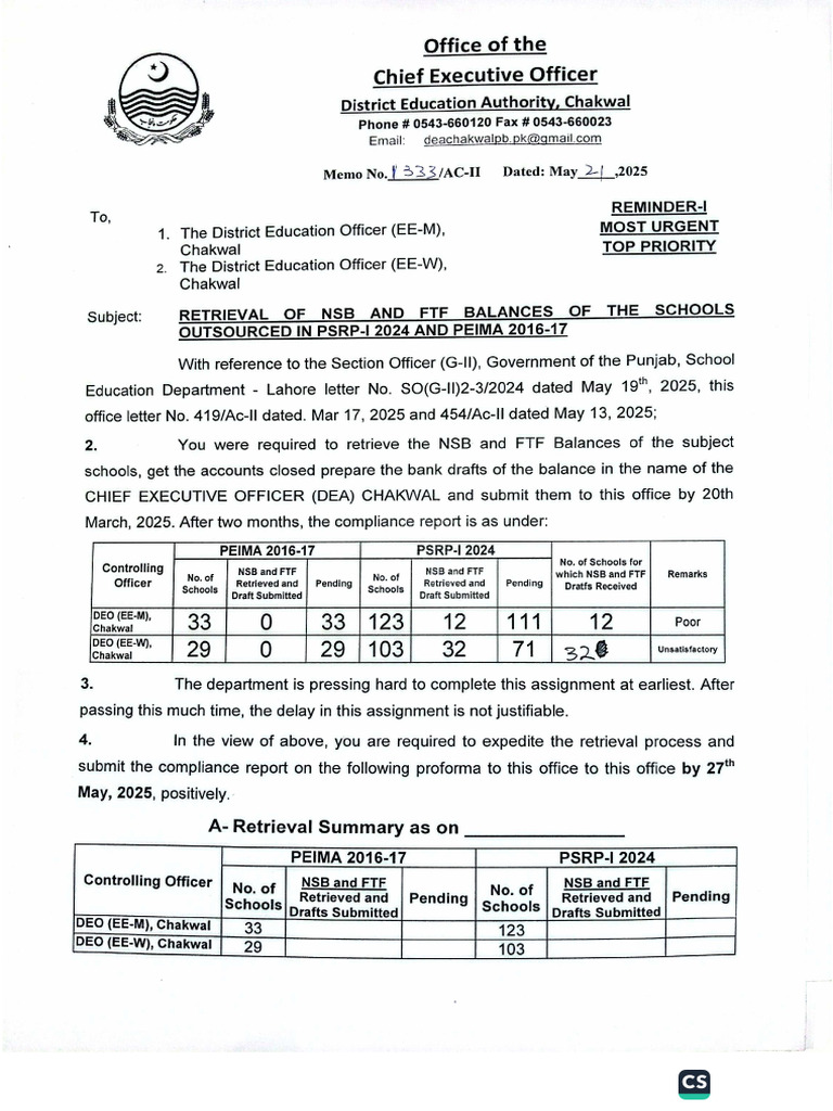 Retrieval of NSB FTF Balances 05-21-2025 11.05 | PDF