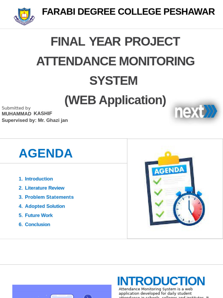 Attendance Monitoring System | PDF