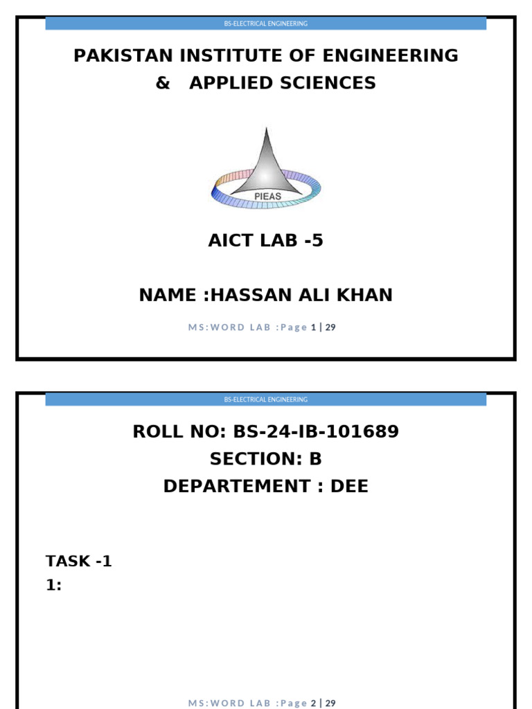 AICT LAB 5 | PDF