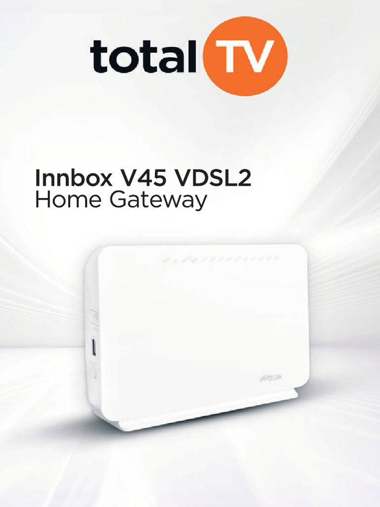 Innbox V46 Modem Setup Guide | PDF | World Wide Web | Internet & Web