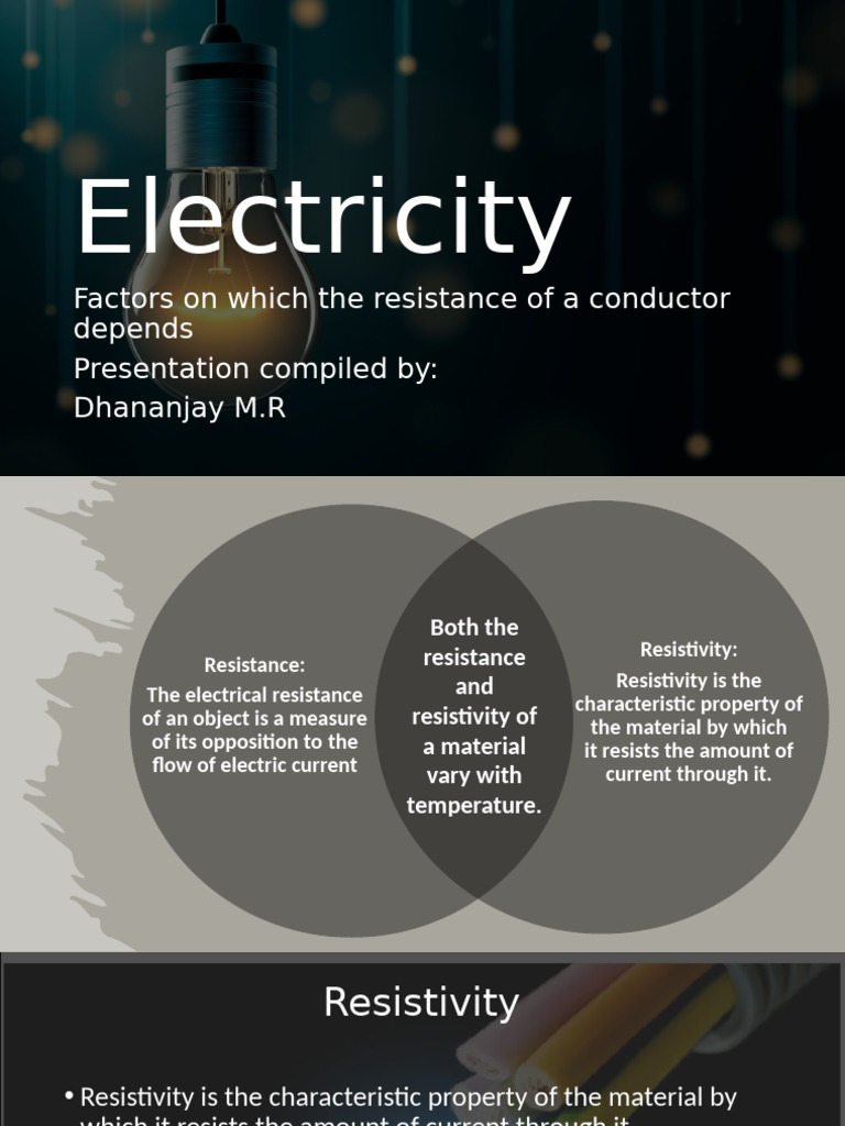 Electricitypresentation 230315181833 9e9e0f98 | PDF | Electrical ...