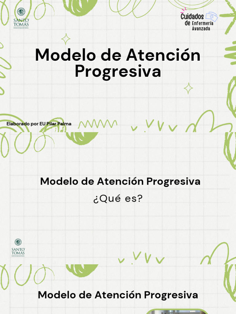 Resumen Modelo de Atención Progresiva | PDF