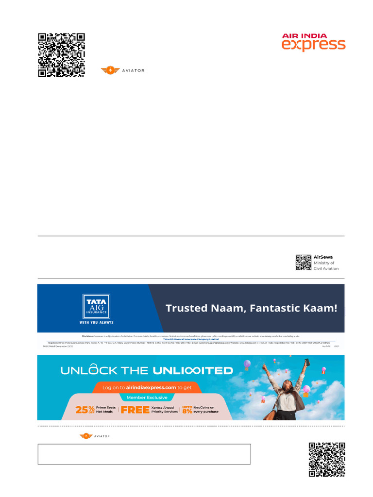 Boarding Pass (IXA-CCU) | PDF