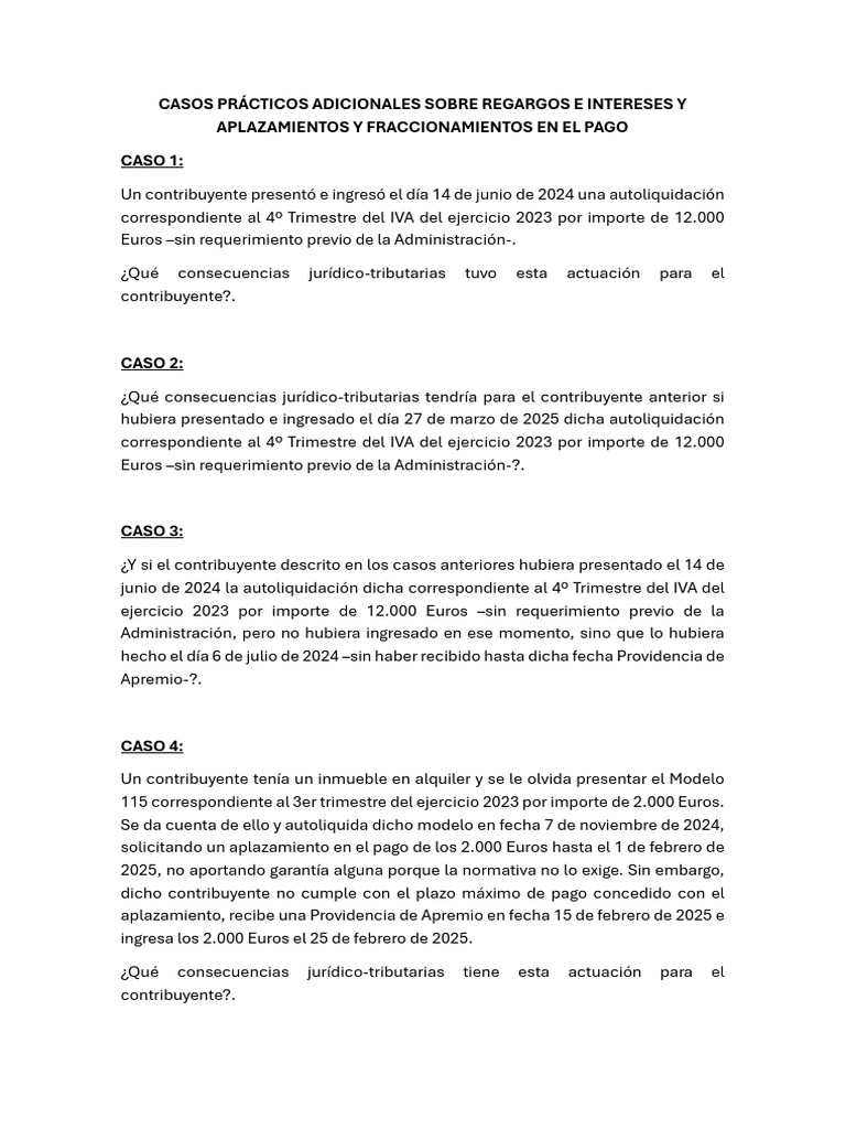 Caso Praì Ctico Nâº 5 | PDF