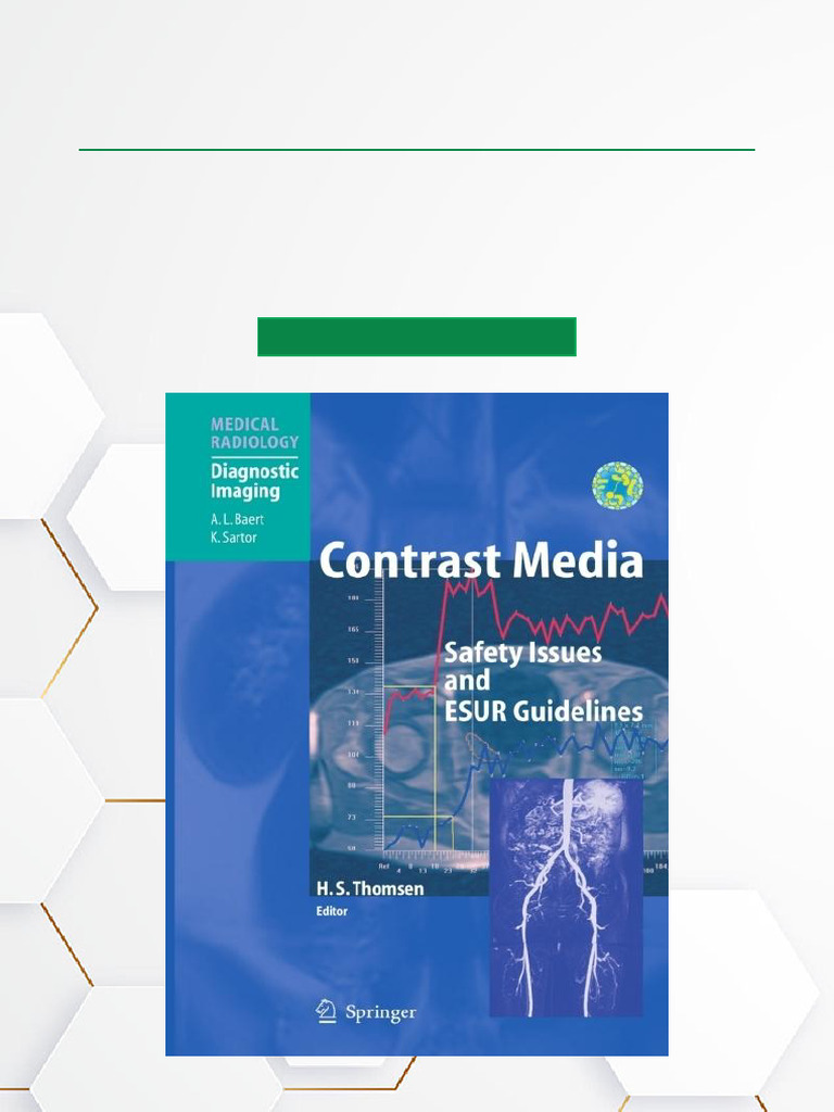ESUR Guidelines on Contrast Media 11 | PDF | Medical Imaging | Radiography