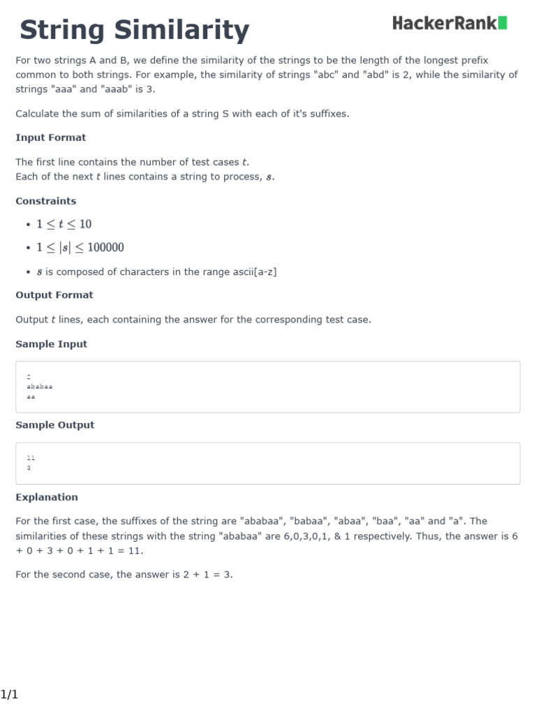String Similarity English | PDF