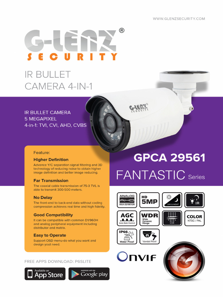 Glenz - Camera GPCA-29561-5MP | PDF