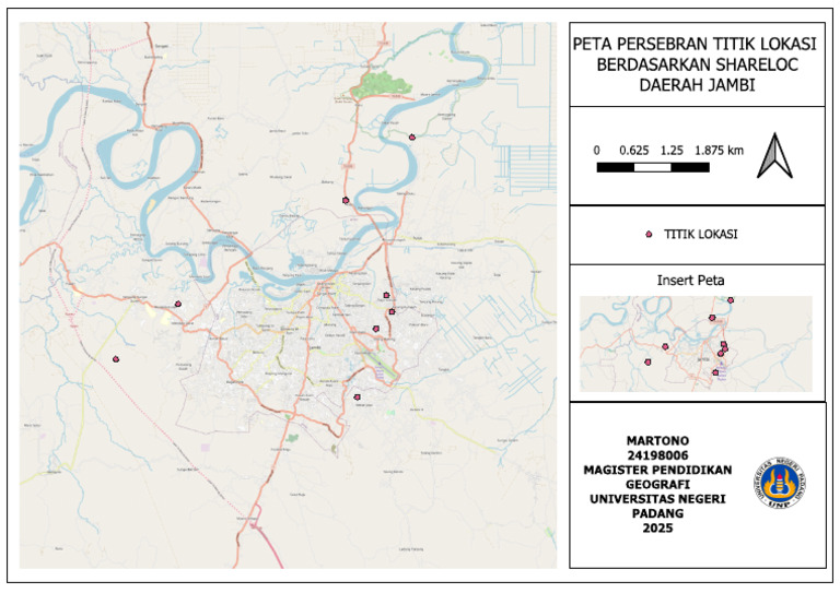 MATONO LAYOUT PETA QGIS | PDF