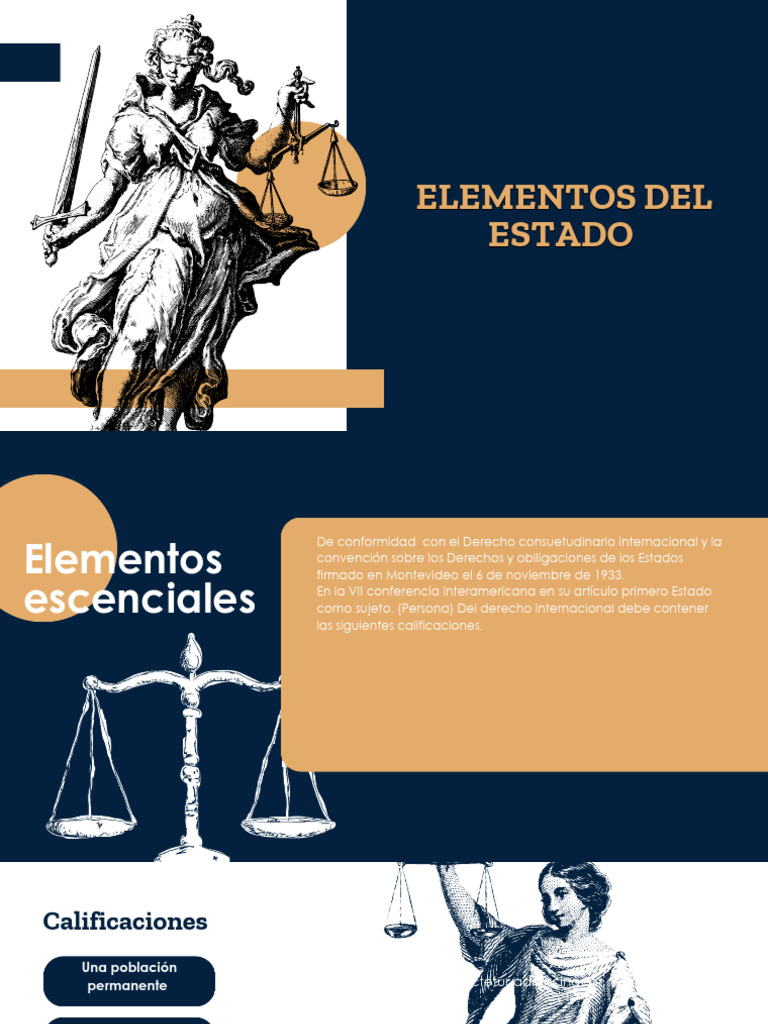 Elementos Del Estado | PDF