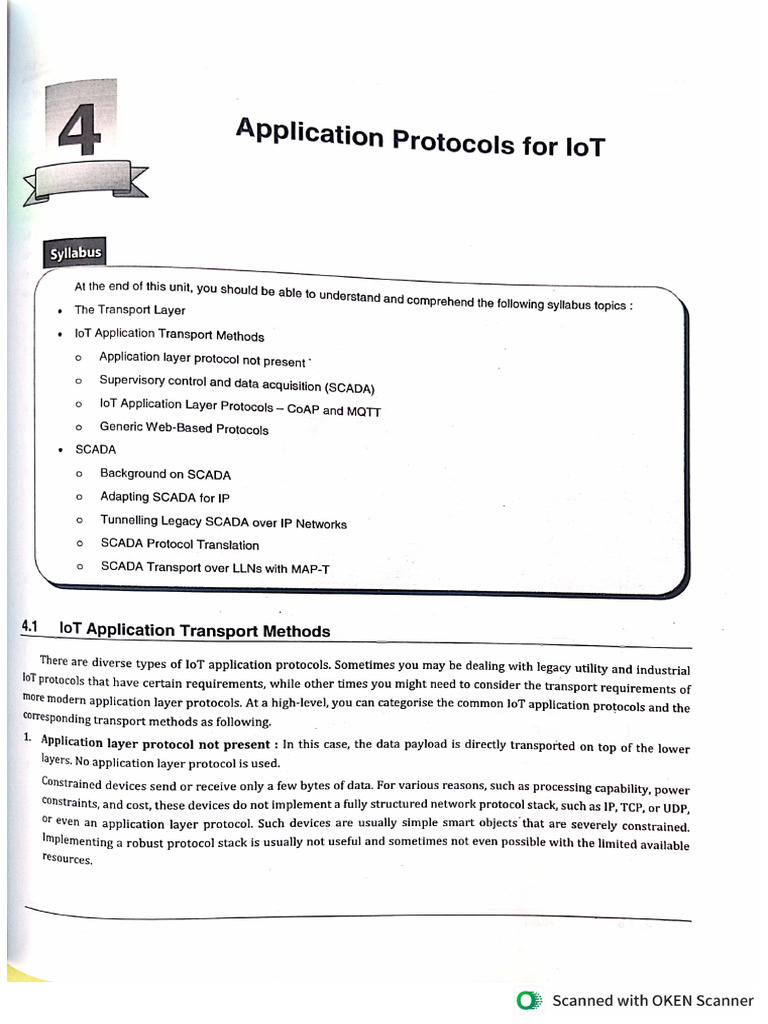 Module 4 Iot PDF | PDF