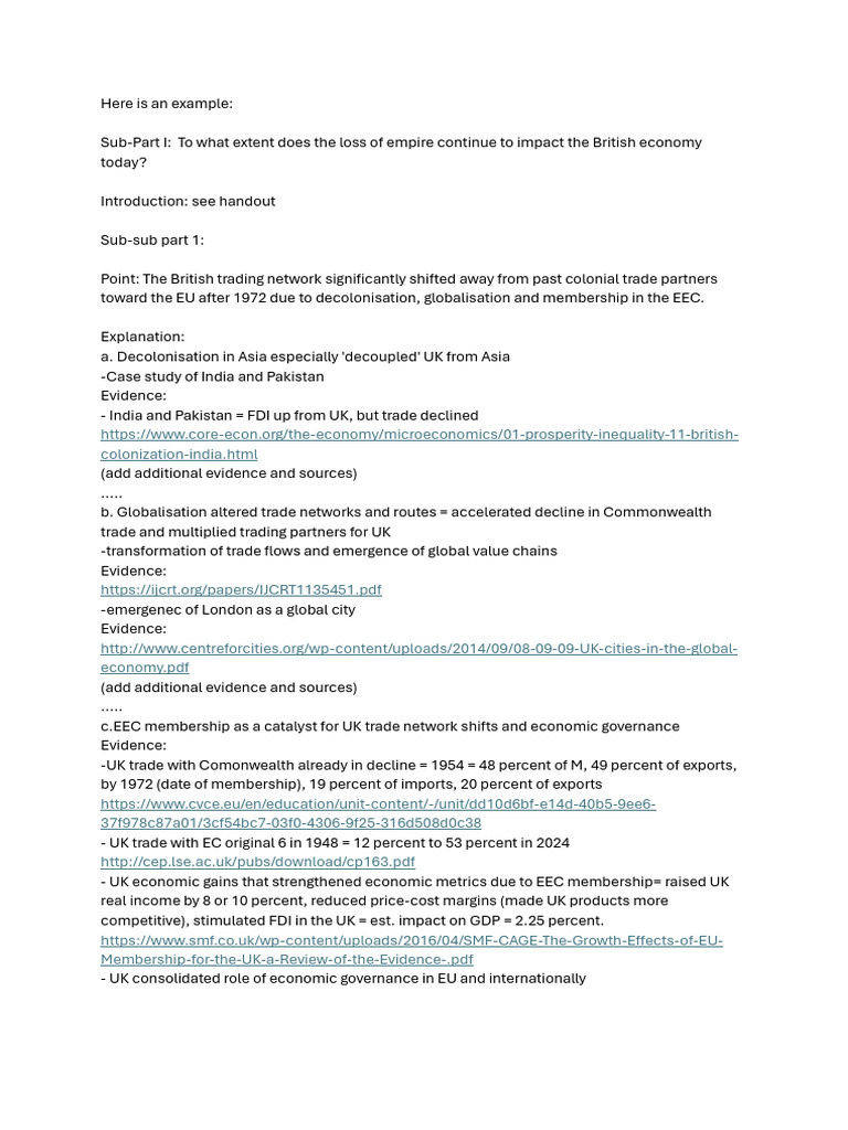 A Concrete Example of How To Do A Detailed Outline | PDF ...