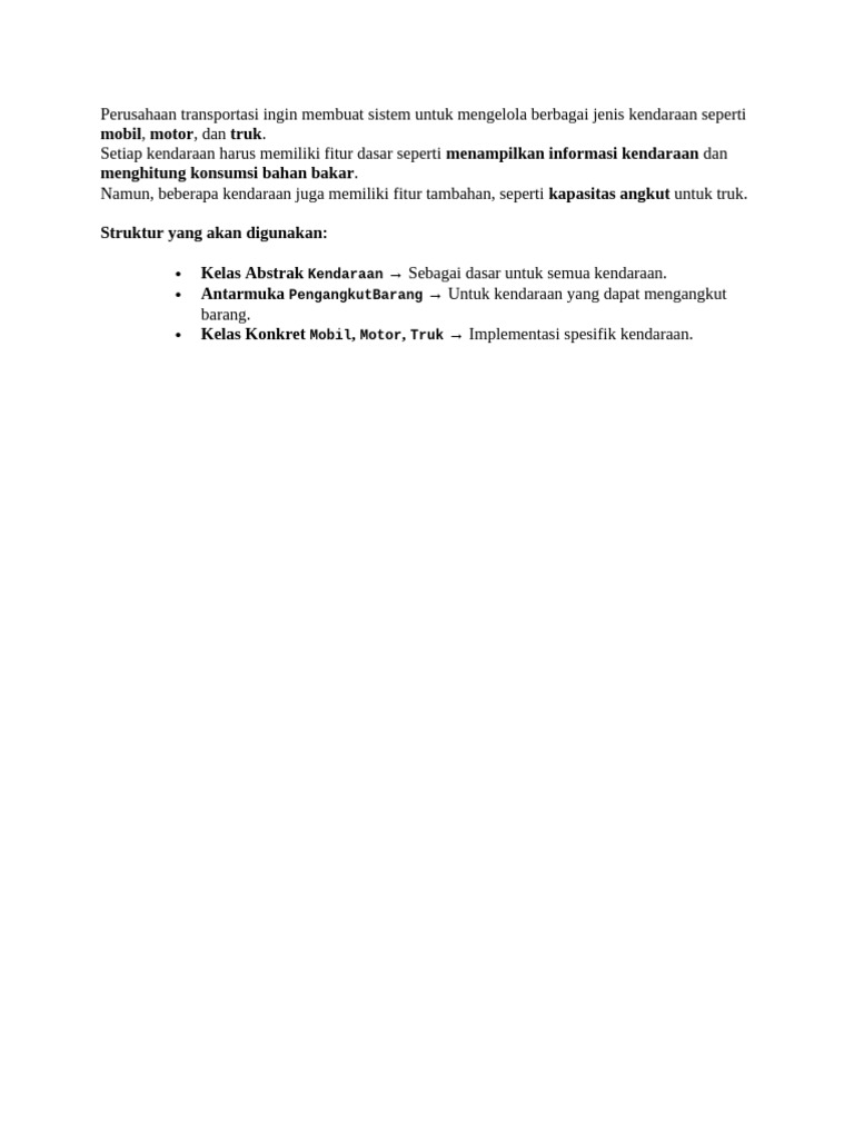 Abstrak Dan Interface | PDF