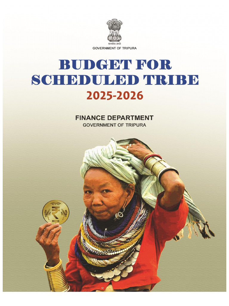 Budget For Scheduled Tribe 2025-26 | PDF | Economies | Government Finances