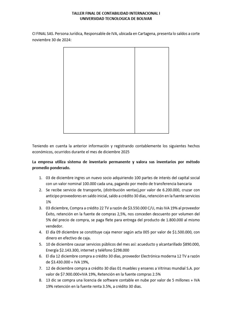 Trabajo Final CI I | PDF | Bancos | Industrias de servicio
