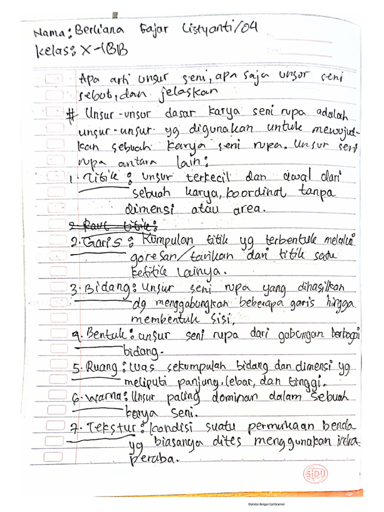 Senbud Unsur Seni | PDF