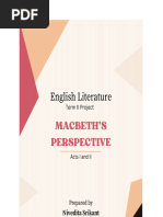 Macbeth Hamartia | PDF | Macbeth