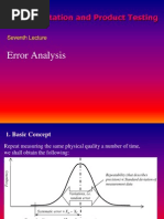 Kline-Mcclintock Method of Experimental Uncertainty | PDF