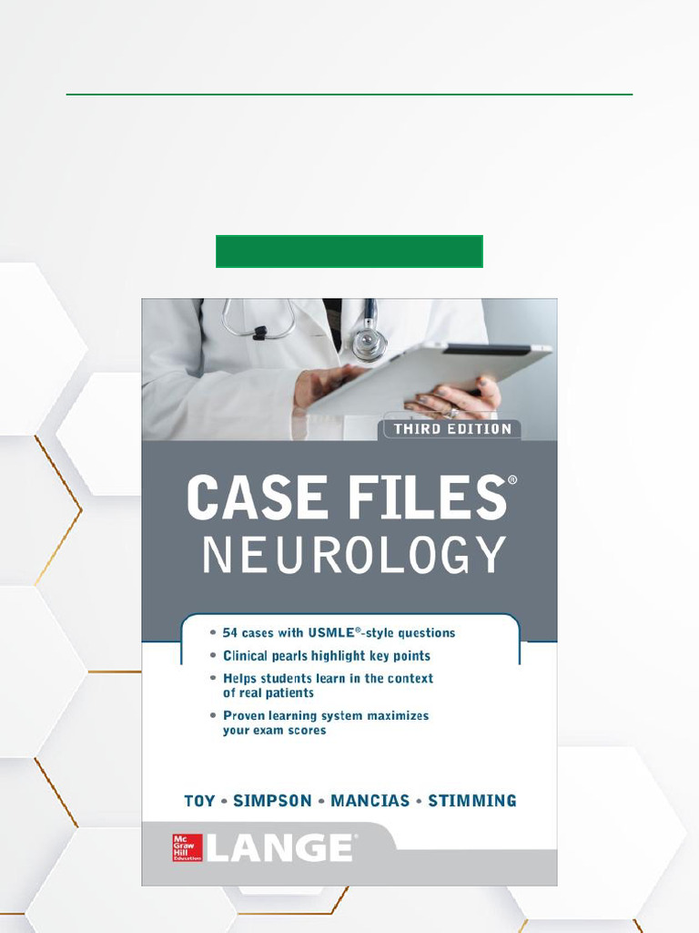 Case Files in Neurology, 3rd Edition | PDF | Neurology | Headache