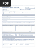 MSH Claim Form Dubai - GCC | PDF