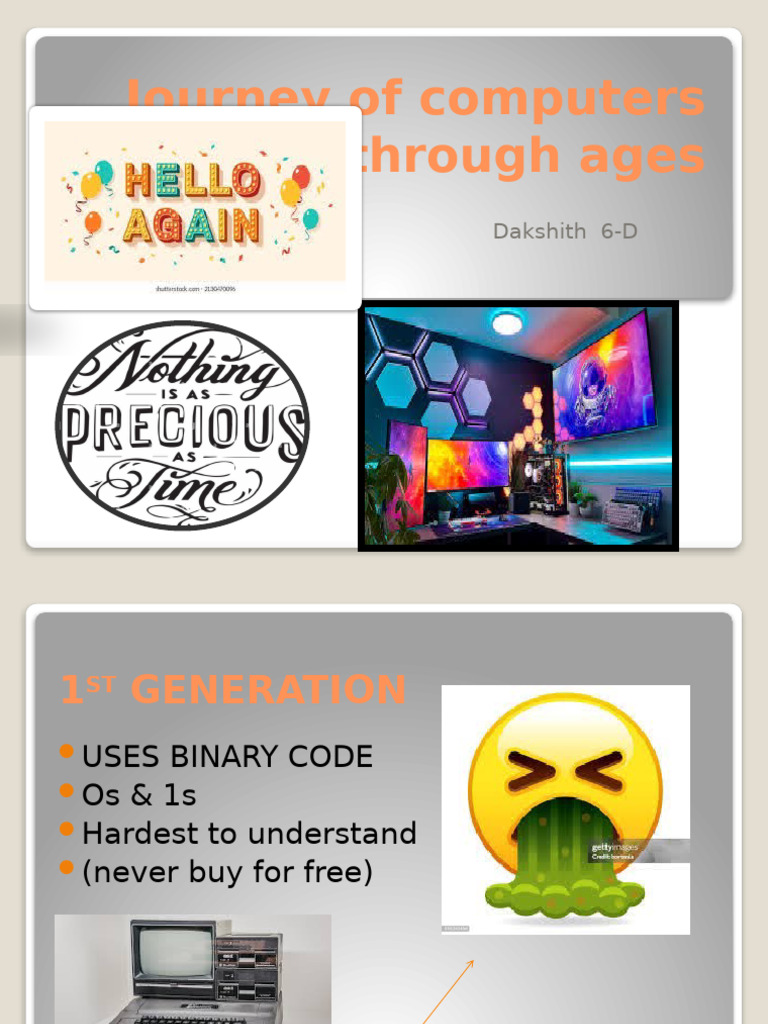 Journey of Computers Through Ages | PDF