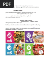 Skripta - Prehrana - Krvna - Grupa B PDF Denis Beros | PDF