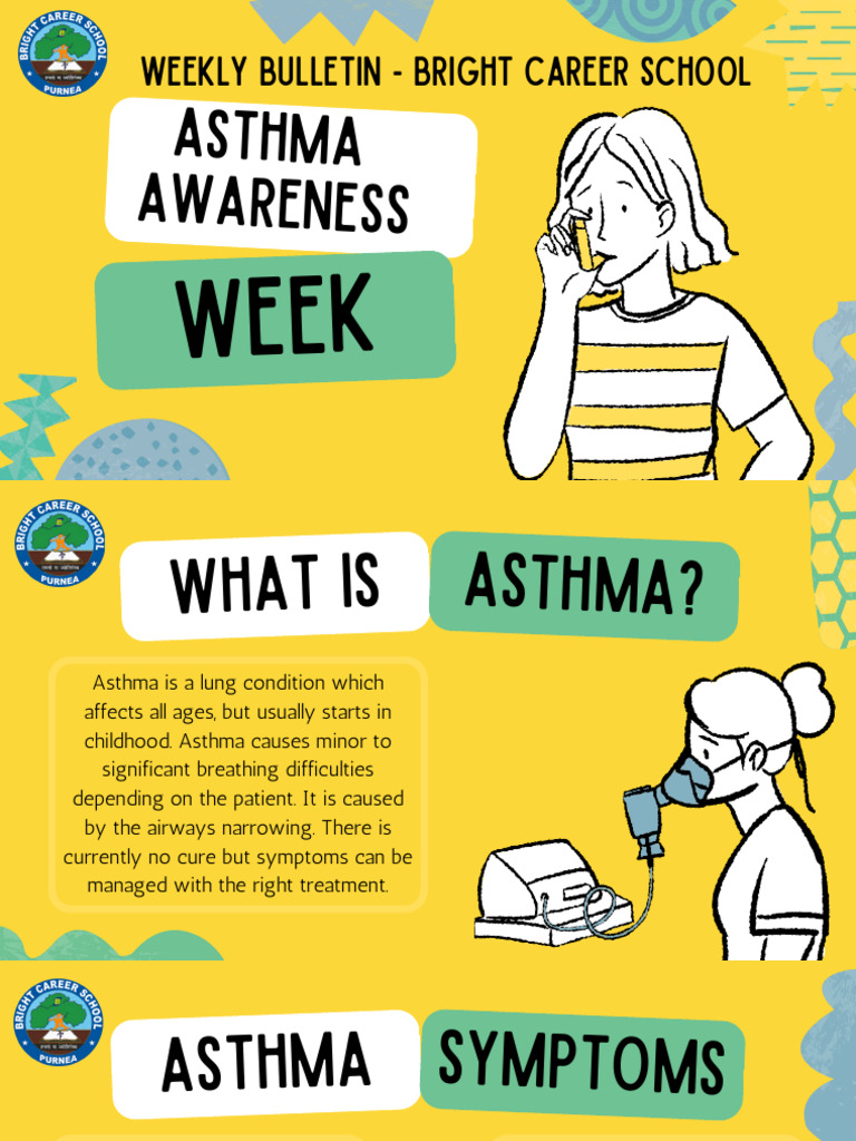 Weekly Bulletin Asthma Awareness Week (Seniors) | PDF | Asthma ...