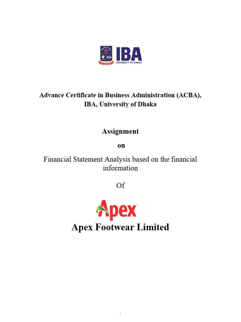Financial Management Assignment IBA - ACBA - DU by Sanatan Kumar Rudra | PDF | Net Income ...