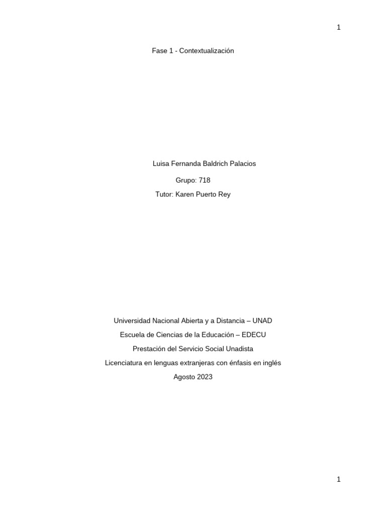 Faase 2 - Contextualizacion | PDF | Sustentabilidad | Entorno natural
