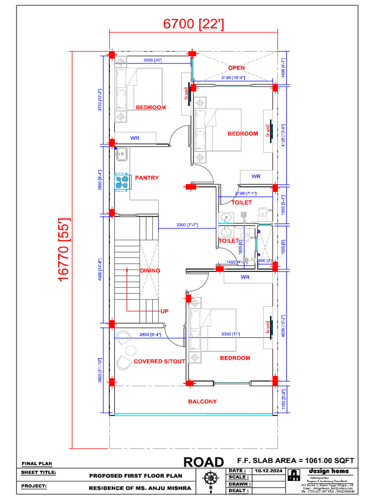 F.F. Layout Plan | PDF
