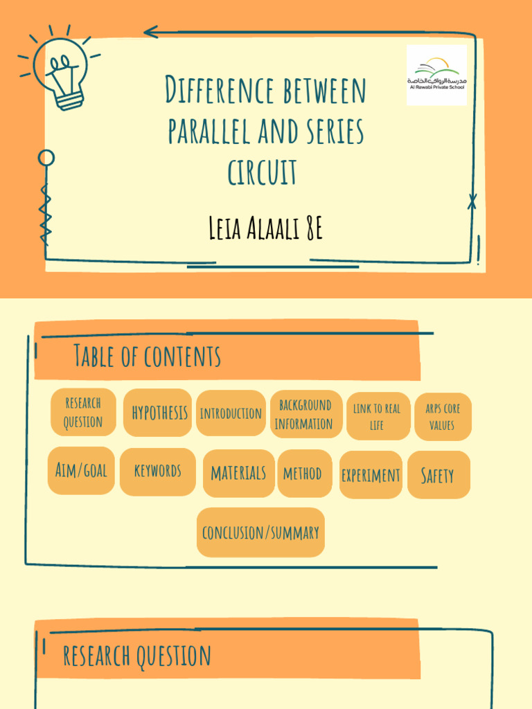 Difference Between Parallel and Series Circuit.pdf 2 | PDF | Series And Parallel Circuits | Voltage