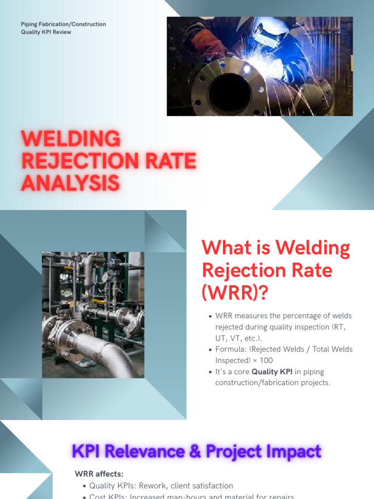 Presentation - Welding Rejection Rate Analysis | PDF | Welding ...