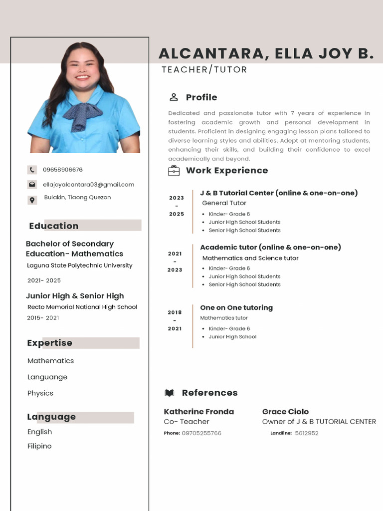 MY CV Resume | PDF