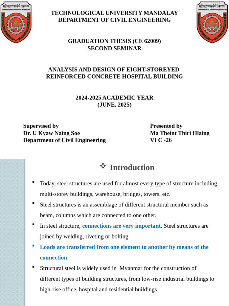 2. Second Seminar Ma Theint Thiri Hlaing (VIC-26) | PDF | Beam ...