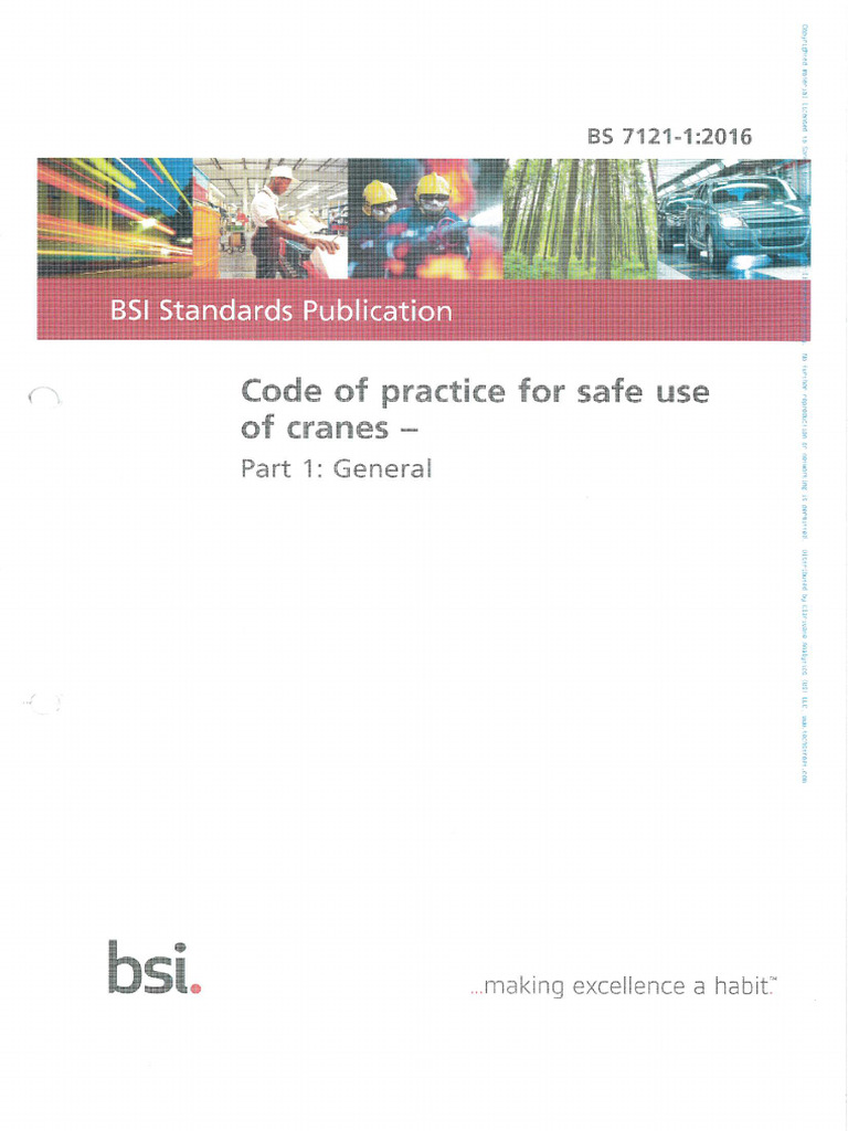 BS 7121-1 2016 | PDF