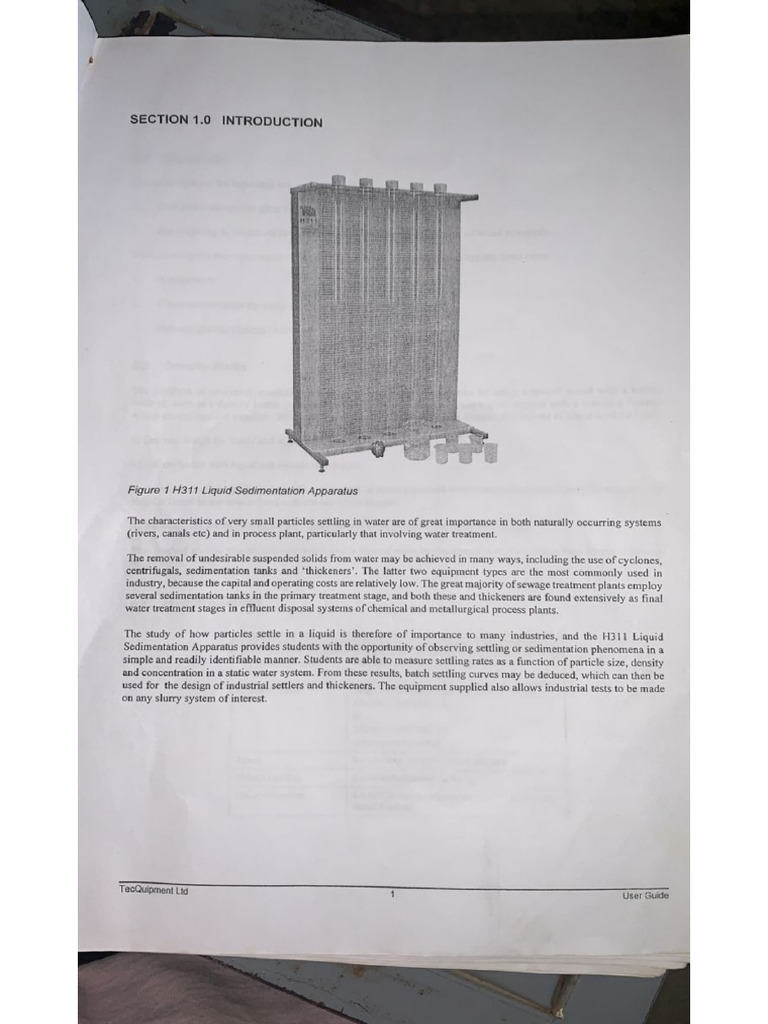 Lab Report 2 Sedimentation | PDF