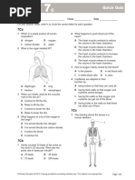 7c Test Paper | PDF | Arm | Blood