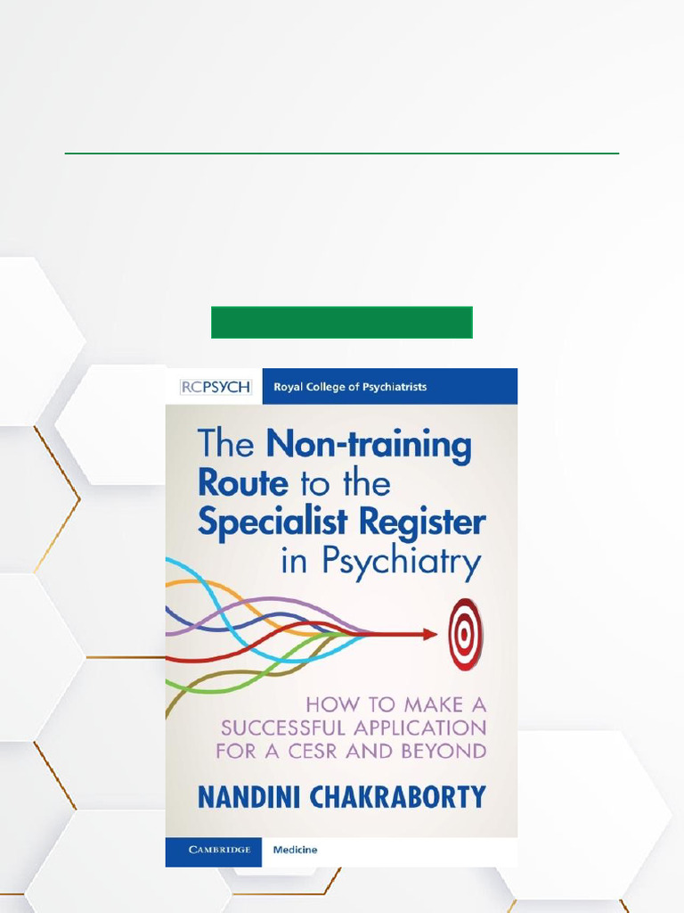 CESR Application Guide for Psychiatrists | PDF | Curriculum | Psychiatrist